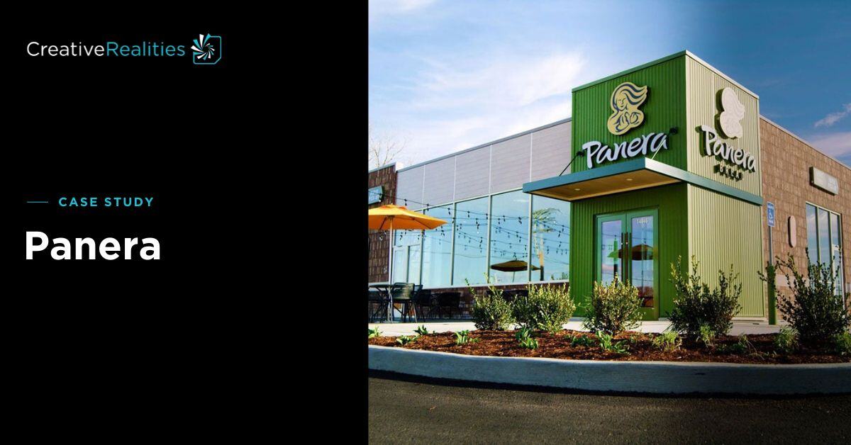 Case Study - Panera | Creative Realities